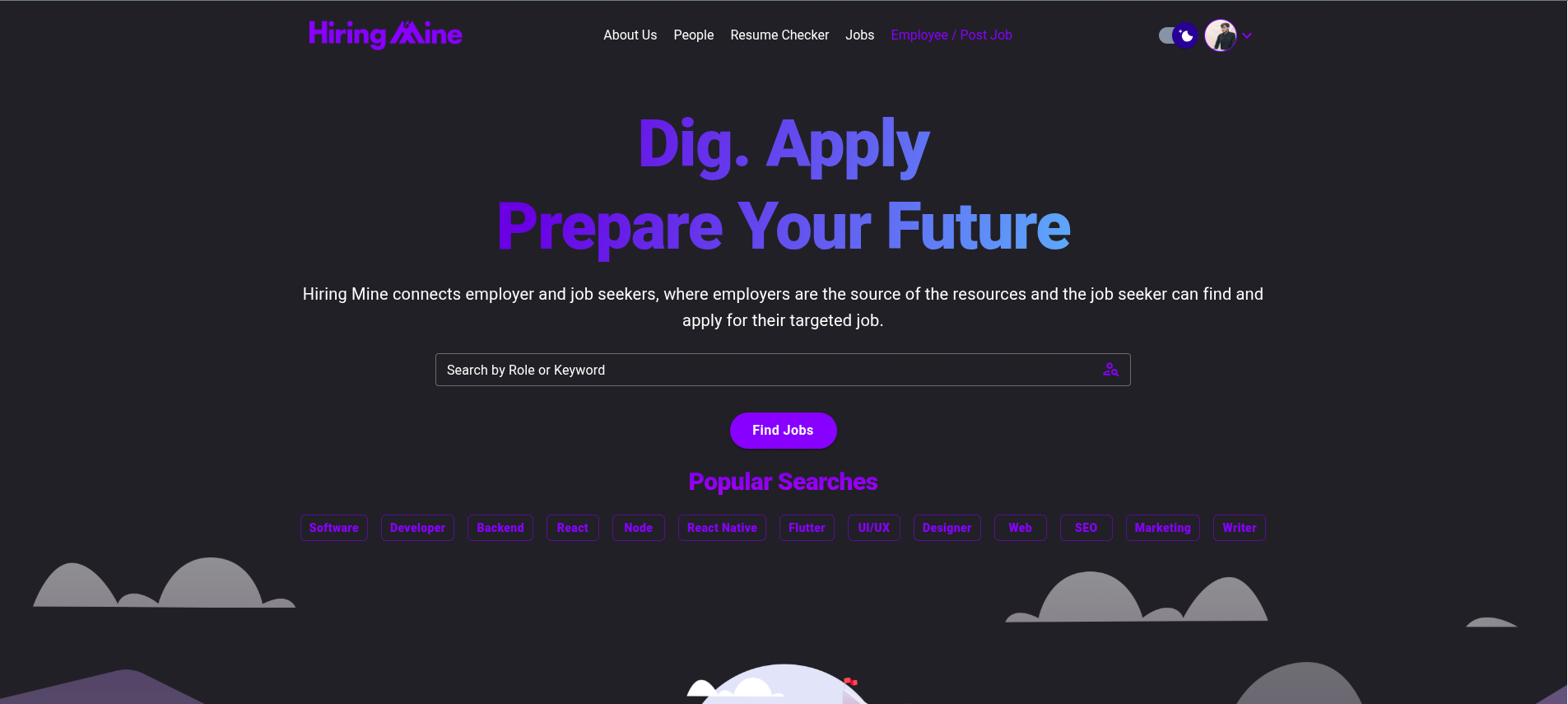 Hiring Mine - Connect Employers and Job Seekers